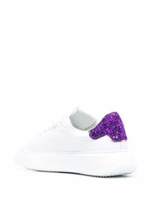Philippe Model Temple Veau Low-top Sneakers - White