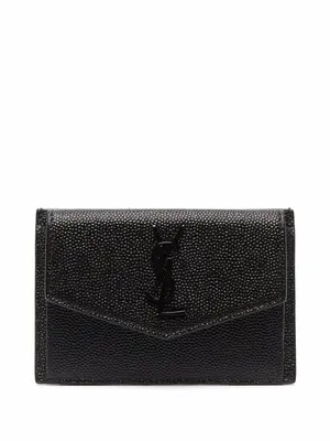 Saint Laurent Textured-leather Clutch
