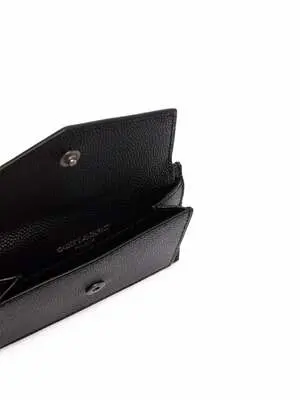 Saint Laurent Textured-leather Clutch