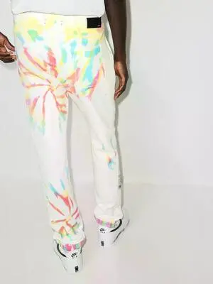 Amiri Tie-dye Cotton Track Pants