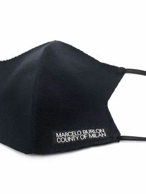 COUNTY OF MILAN Logo-print Face Mask