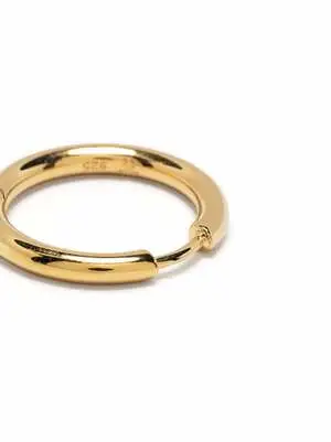 Tom Wood Medium Hoop Earrings - Gold