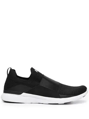 Apl Knitted High Top Sneakers - Black