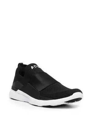 Apl Knitted High Top Sneakers - Black