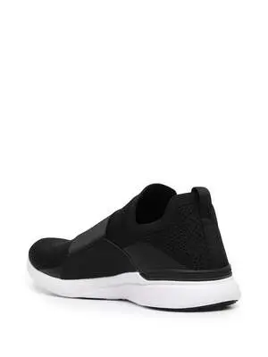 Apl Knitted High Top Sneakers - Black