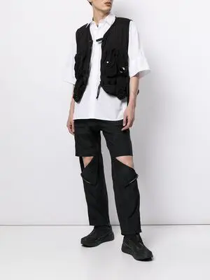 JUUN.J Belted Waist Cargo Trousers