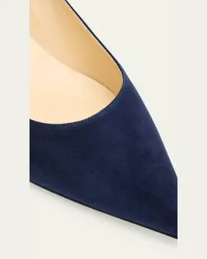 JIMMY CHOO Amelia Suede Pumps