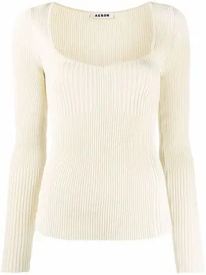 AERON Ribbed Knit Jumper