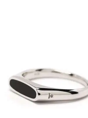Tom Wood Mario Onyx Signet Ring