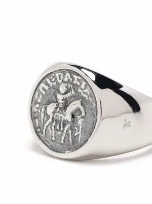Tom Wood Alexander The Great Coin Signet Ring