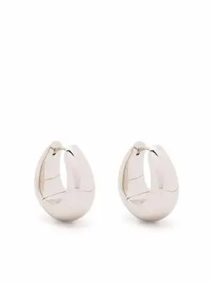 Tom Wood Medium Ice Hoop Earrings