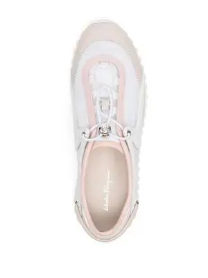 FERRAGAMO Pixie Panelled Low-top Sneakers