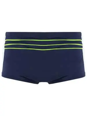 AMIR SLAMA Panelled Trunks - Blue
