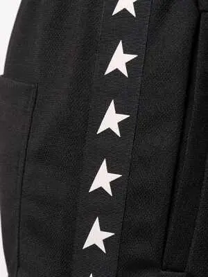 GOLDEN GOOSE Star-print Track Pants - Black