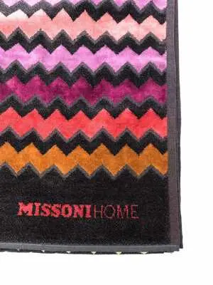 Missoni Zigzag Logo-knit Cotton Towel