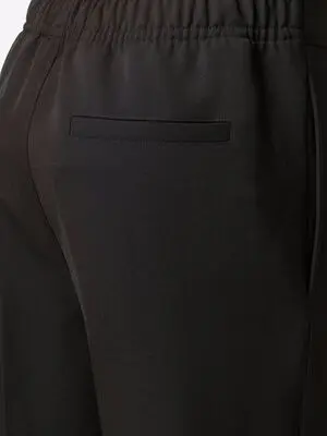 Givenchy Belted Wool Tailored Trousers