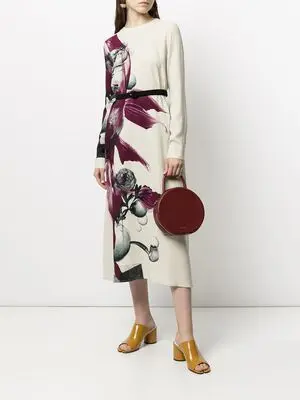Ports 1961 Floral-print Midi-dress