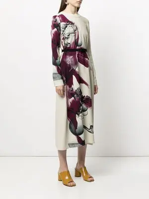 Ports 1961 Floral-print Midi-dress