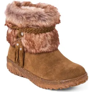Minnetonka Dina Slipper - Dusty Brown