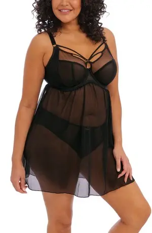 Elomi Sachi Full Figure Underwire Babydoll