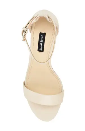 Nine West Pruce Ankle Strap Sandal - Ivory