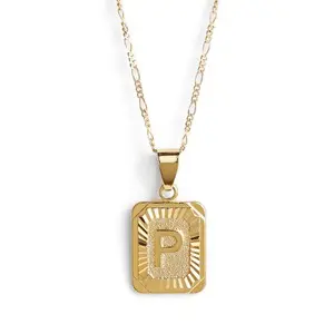 BRACHA Initial Pendant Necklace