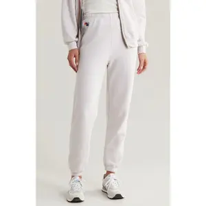 Aviator Nation Stripe Track Pants - Dove Grey/white Grey