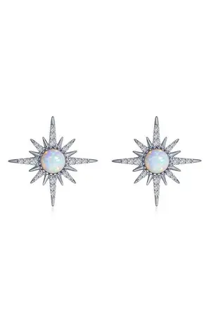 Lafonn Simulated Diamond Stud Earrings - White
