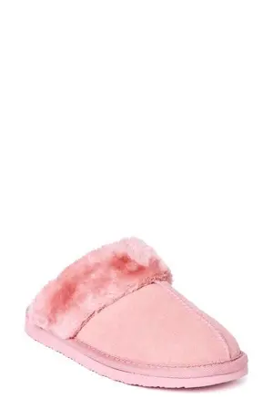 Minnetonka Chesney Mule Slipper - Blush