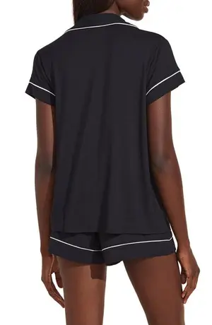 Eberjey Gisele Short Pajamas - Black