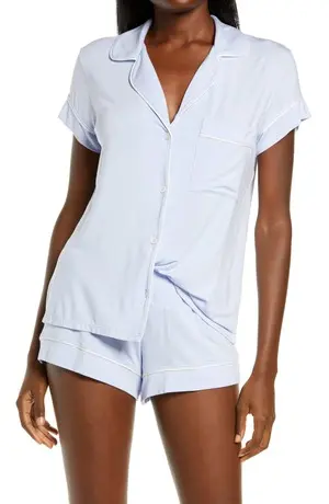 Eberjey Gisele Short Pajamas Light Orchid/ Ivory