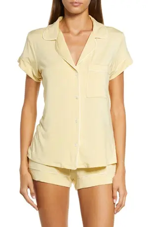 Eberjey Gisele Short Pajamas Sunrise/ Ivory