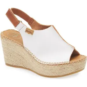 TONI PONS Lugano Espadrille Wedge Sandal - Blanco