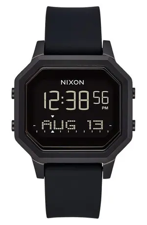 Nixon Nixon Siren Digital Watch All Black