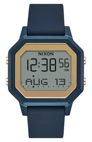 Nixon Nixon Siren Digital Watch Navy / Gold