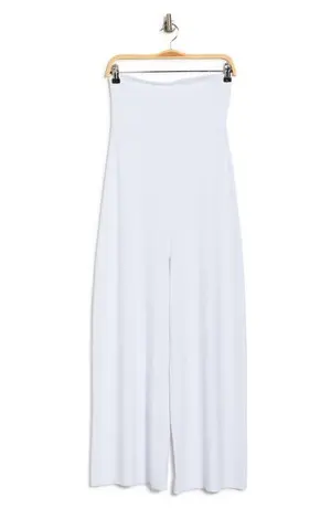 Susana Monaco Strapless Wide-leg Jumpsuit - Sugar