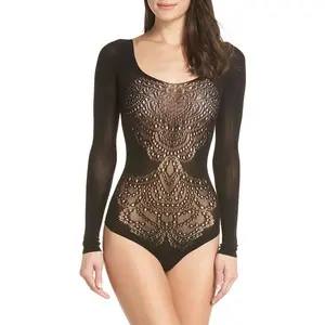 HAUTY Lace Thong Bodysuit