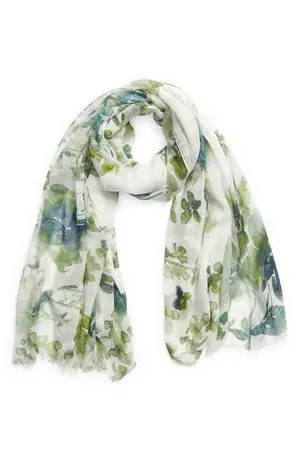 Nordstrom Print Modal & Silk Scarf