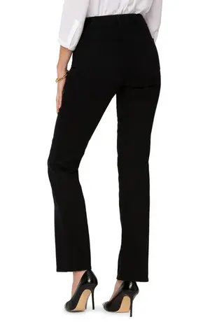 NYDJ Marilyn Straight Leg Jeans - Black