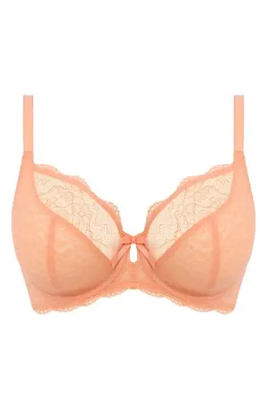 Freya Fancies Full Figure Underwire Plunge Bra - Nectar