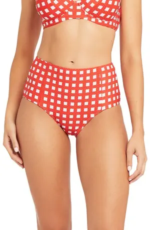 SEA LEVEL High Waist Bikini Bottom Orange