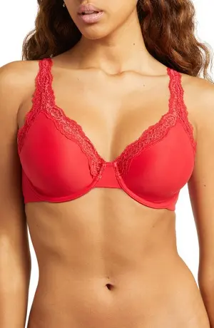 Wacoal Softly Styled Underwire Bra Barbados Cherry