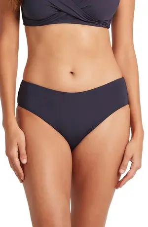 SEA LEVEL Mid Bikini Bottom - Night Sky