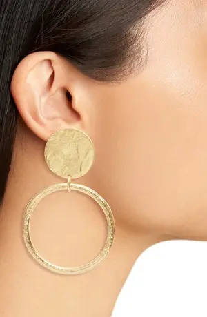 KARINE SULTAN Clip-on Drop Earrings