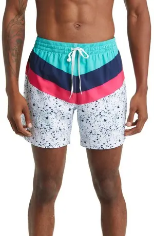 CHUBBIES 5.5-inch Swim Trunks Aquatic Libations