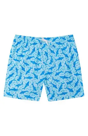 CHUBBIES 5.5-inch Swim Trunks The Shark Sides