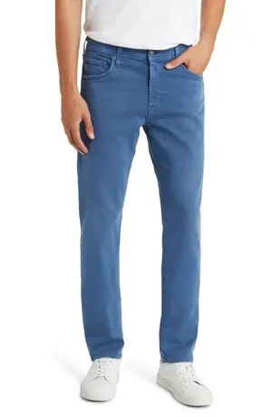 Ag AG Everett Slim Straight-Leg Jeans 7 Years Sulfur Rio Azul