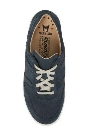 Mephisto Rebecca Perforated Sneaker - Navy
