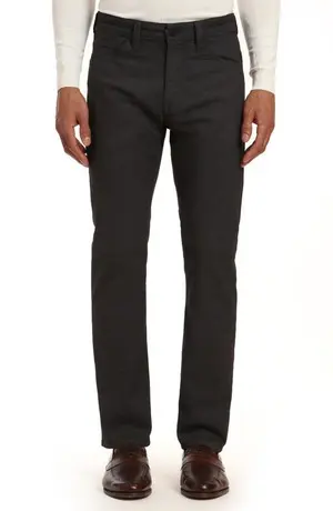34 Heritage Courage Straight Leg Jeans - Black Coolmax