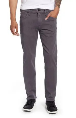 34 Heritage Courage Straight Leg Jeans - Grey Diagonal